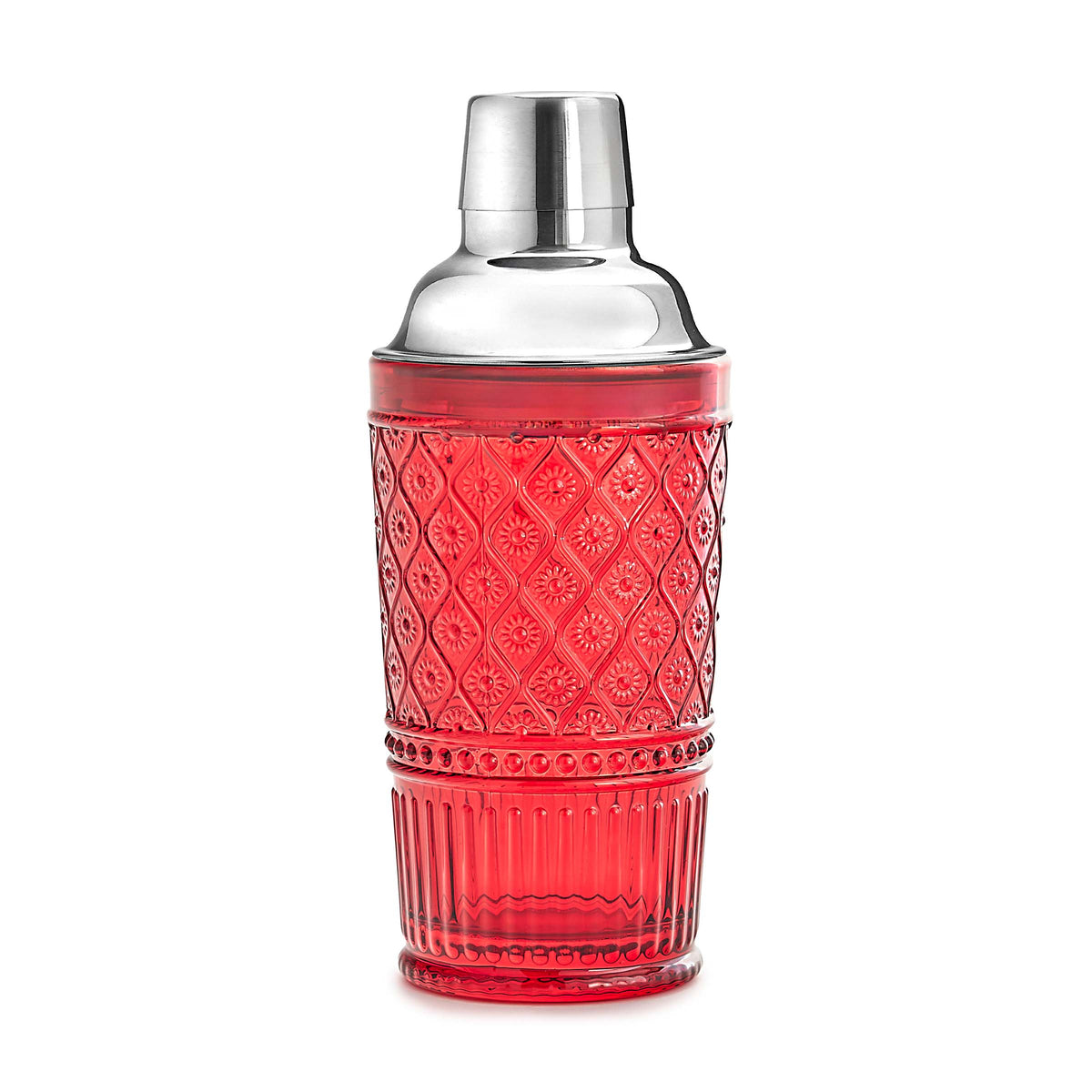 Claro Red Cocktail Shaker – Godinger