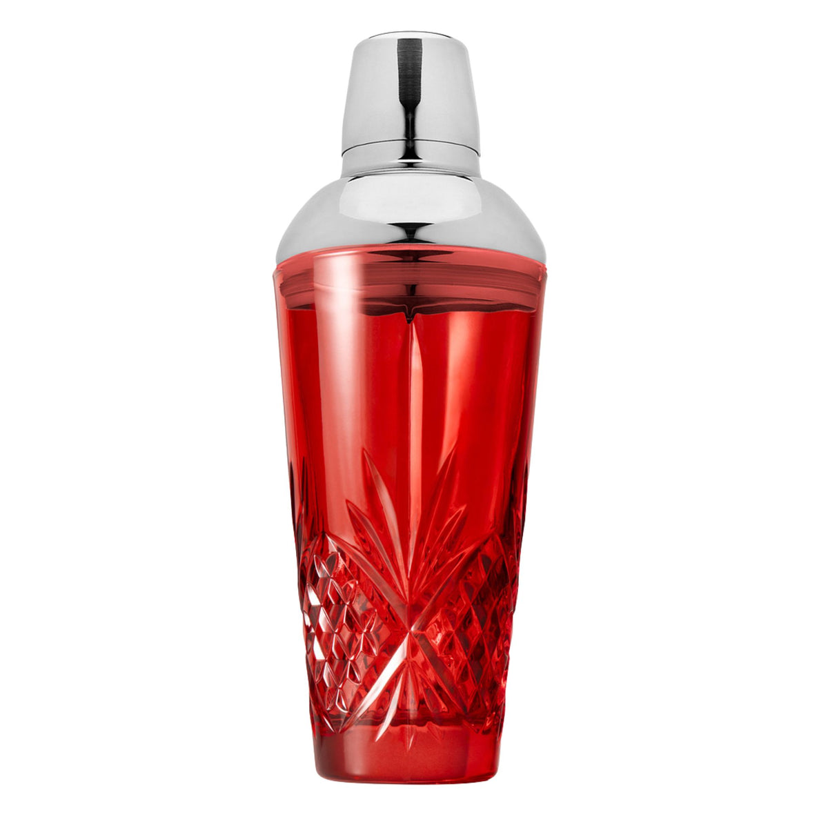 Dublin Crystal Red Cocktail Shaker – Godinger