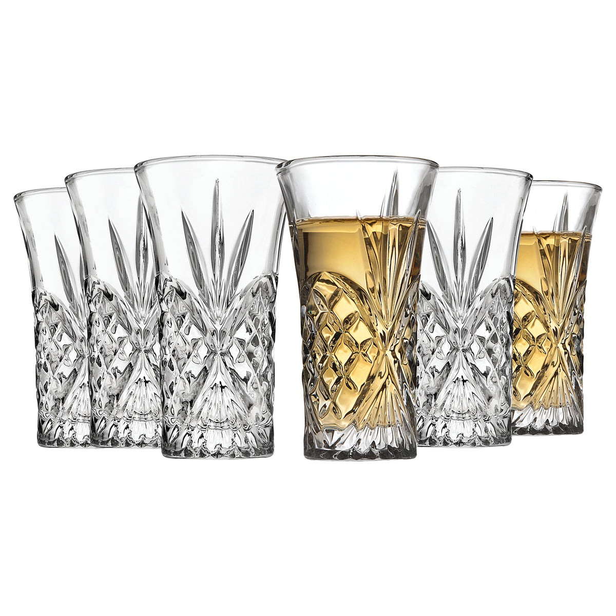 Dublin Crystal Vodka Shooters, Set of 6 – Godinger