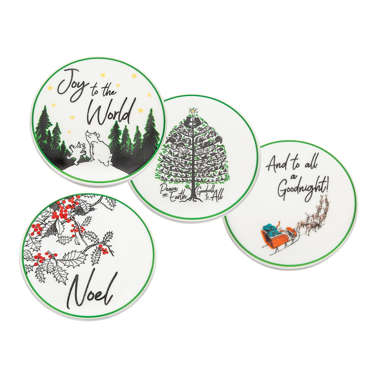 Peace on Earth Coaster Set – Godinger